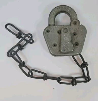 Vintage KELINE Padlock Loco ~ No Key | eBay