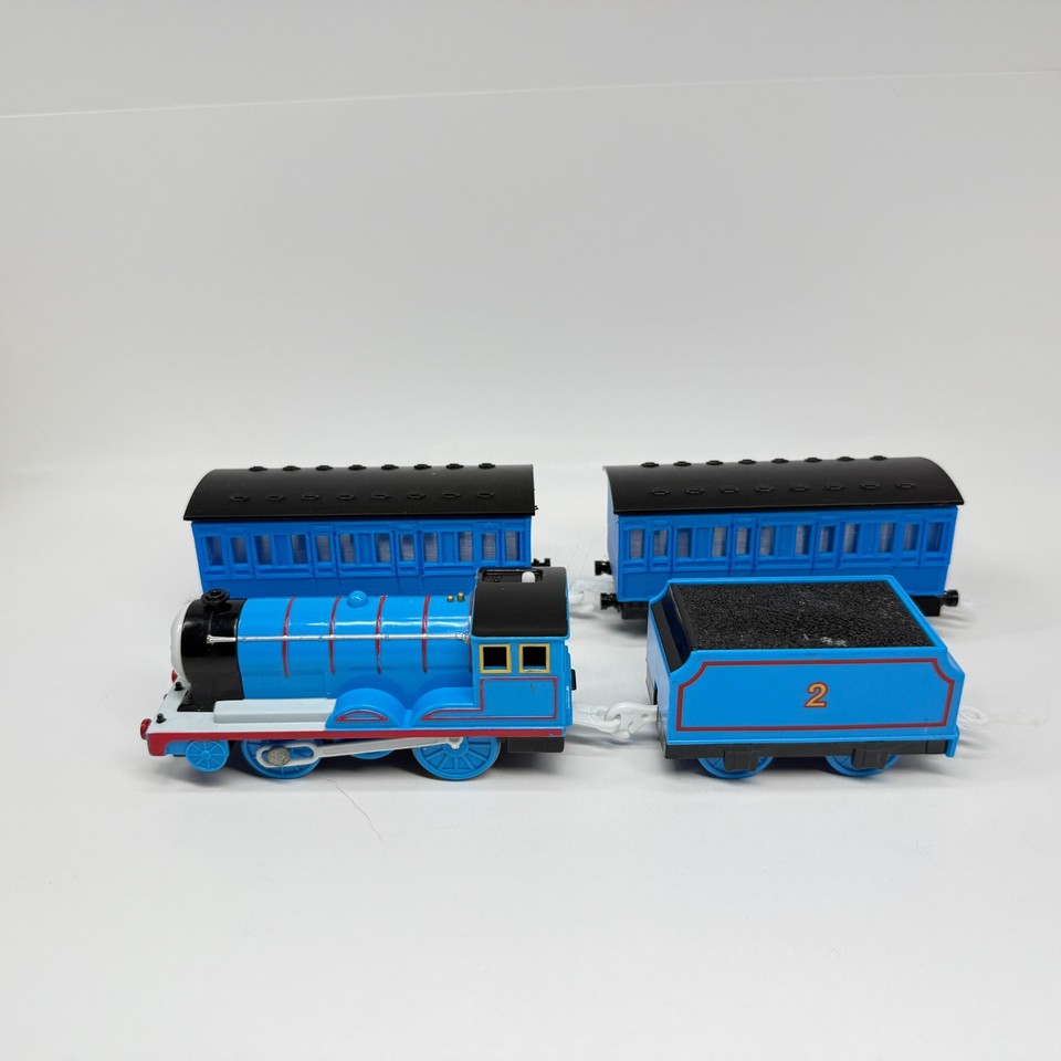 Thomas & Friends Trackmaster EDWARD Train Engine & + Custom Coachs | eBay