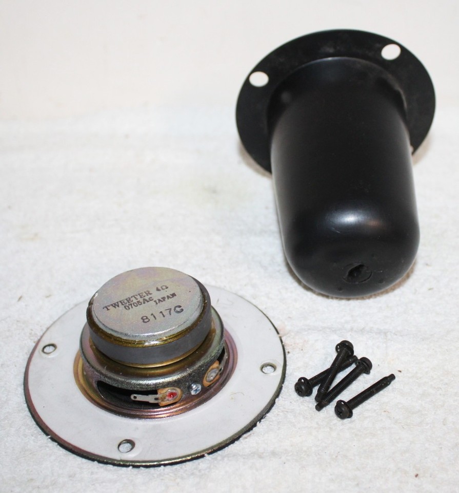 Realistic Radio Shack Nova 8 Single 4" Tweeter Speaker + Isolation Cup ...
