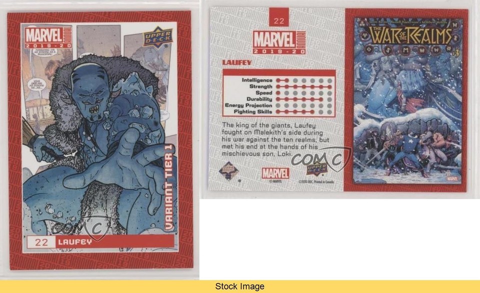 2019-20 Upper Deck Marvel Annual Variant Cover Laufey #22 READ 12g7 | eBay
