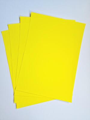 Fluorescent Yellow 1-Sided Paper 100gsm 20 x A4 Sheets CL055 | eBay UK