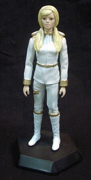CAPTAIN SCARLET DESTINY ANGEL DETAILED PVC MODEL FIGURE KONAMI JAPAN NM ...