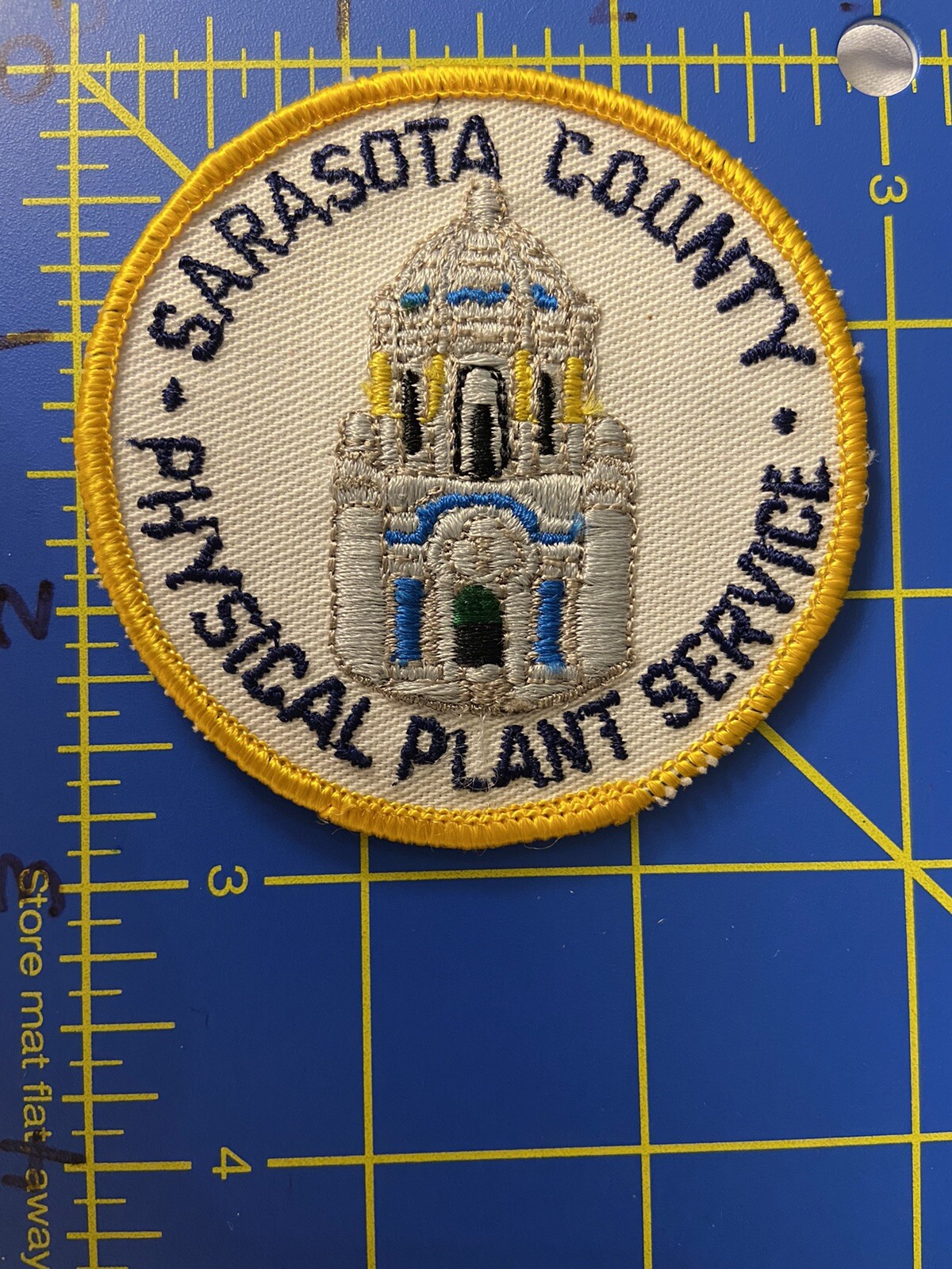 Vintage Sarasota County Physical Plant Services Patch SCPPS Florida FL ...