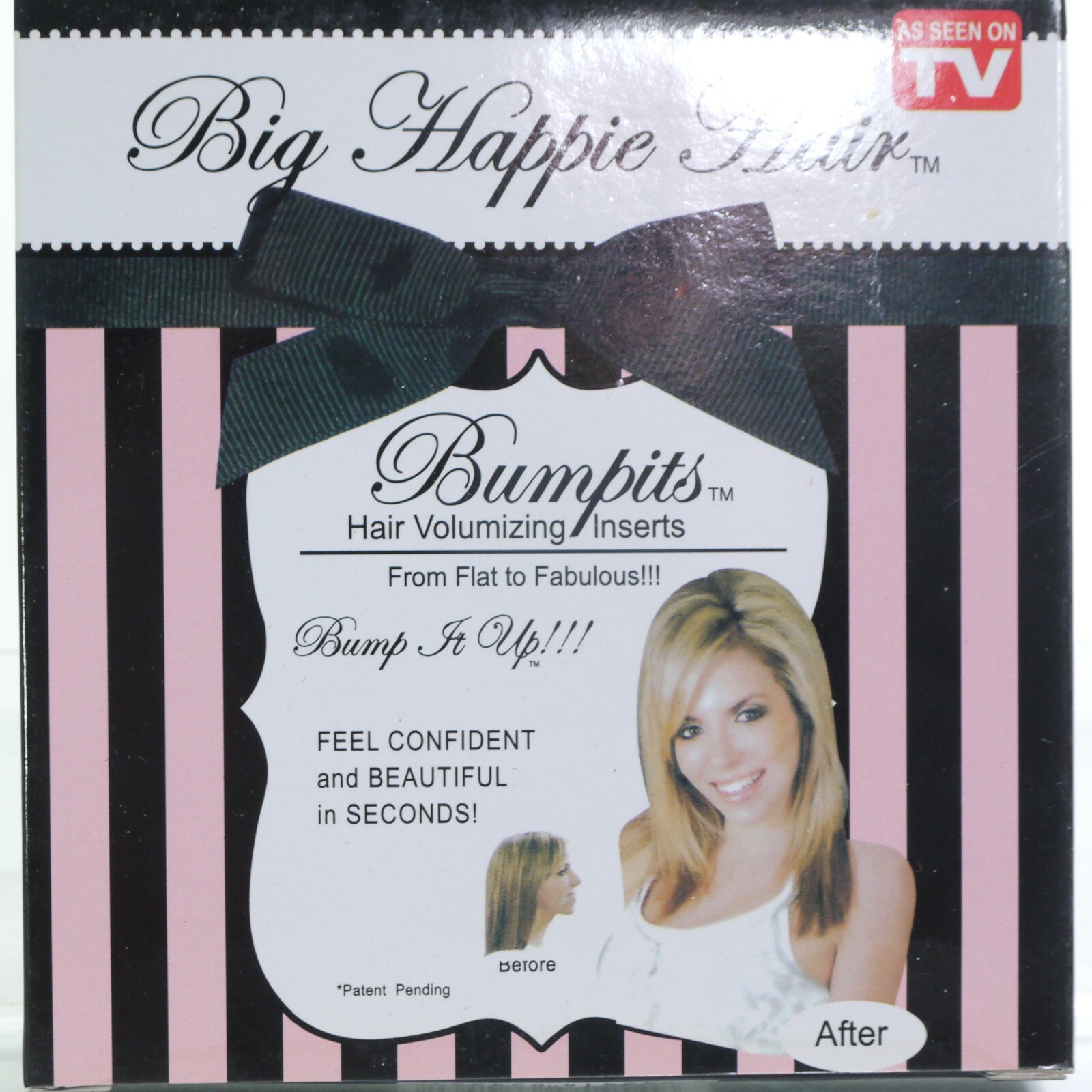 2 SETS OF 5 Pcs Bumpits Big Happie Hair Volumizing Inserts Hair Pump ...