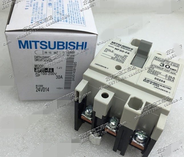 1pcs New Mitsubishi NF30-FA 3P 30A | eBay