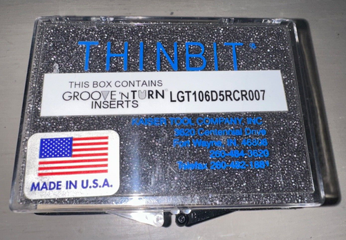 Thinbit Carbide Cutoff Grooving Inserts Qty 10 LGT106D5RCR007 | eBay