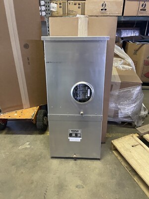 Ronk 320 Amp, Single Phase, Lever Bypass, Meter/Main,With Dual 200 Amp ...