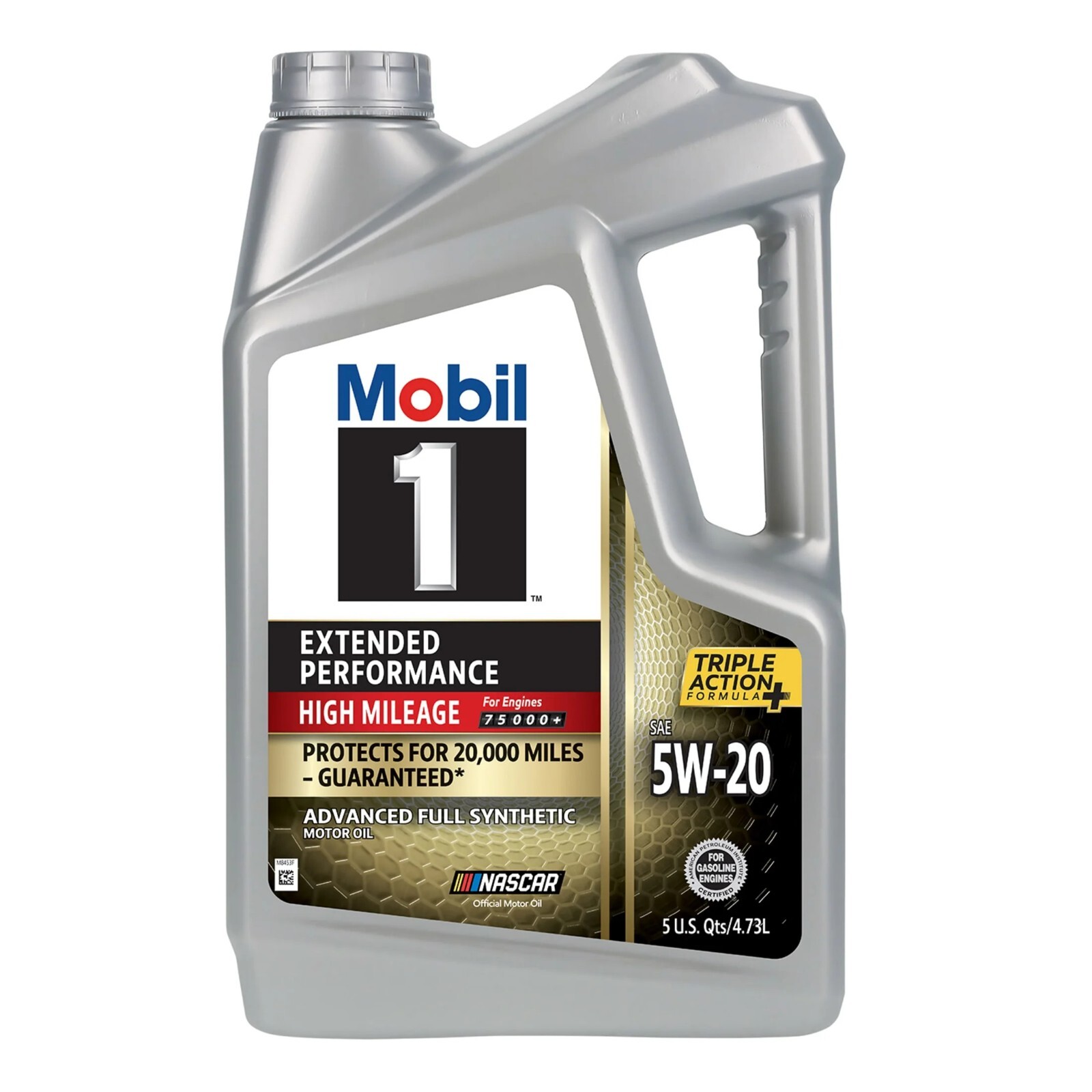 2 PACK Mobil 1 Extended Performance High Mileage Full Synthetic Motor ...