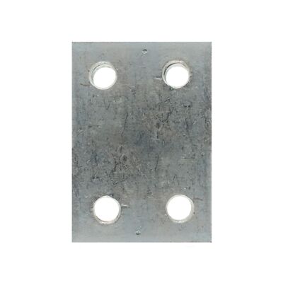 Maypole Drop Plate - 4 Hole - Zinc Plated - 2" - Camping - 230 | eBay UK