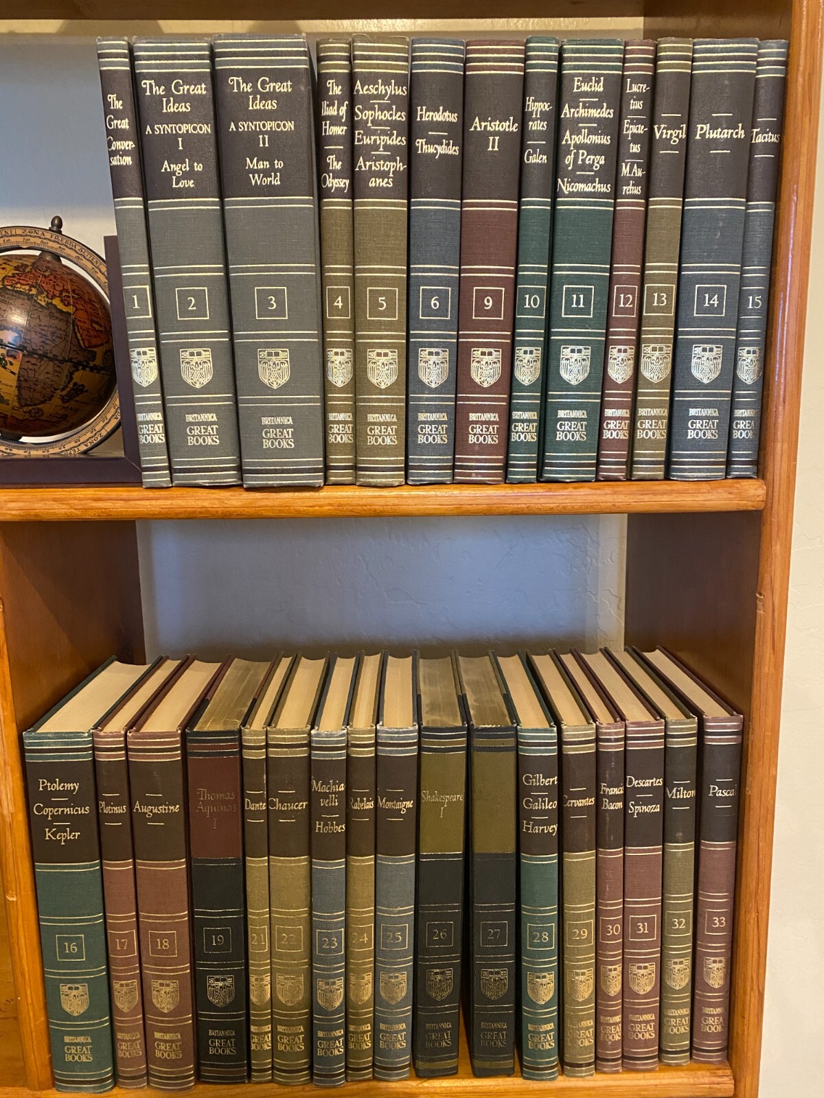 Britannica Great Books of the Western World SINGLE BOOK. 54 Volumes ...