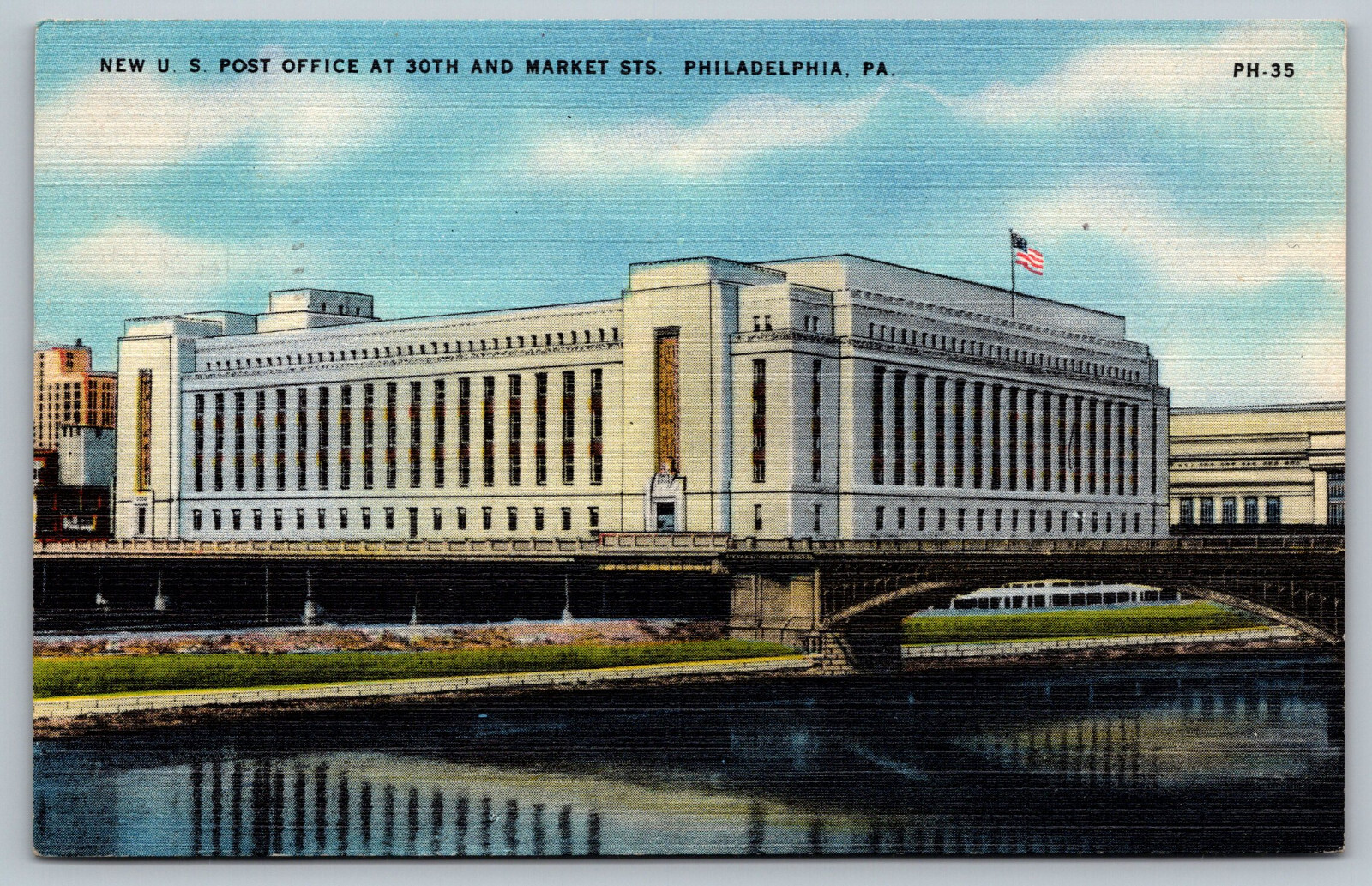 Postcard United States Post Office, Philadelphia, Pennsylvania D12 | eBay