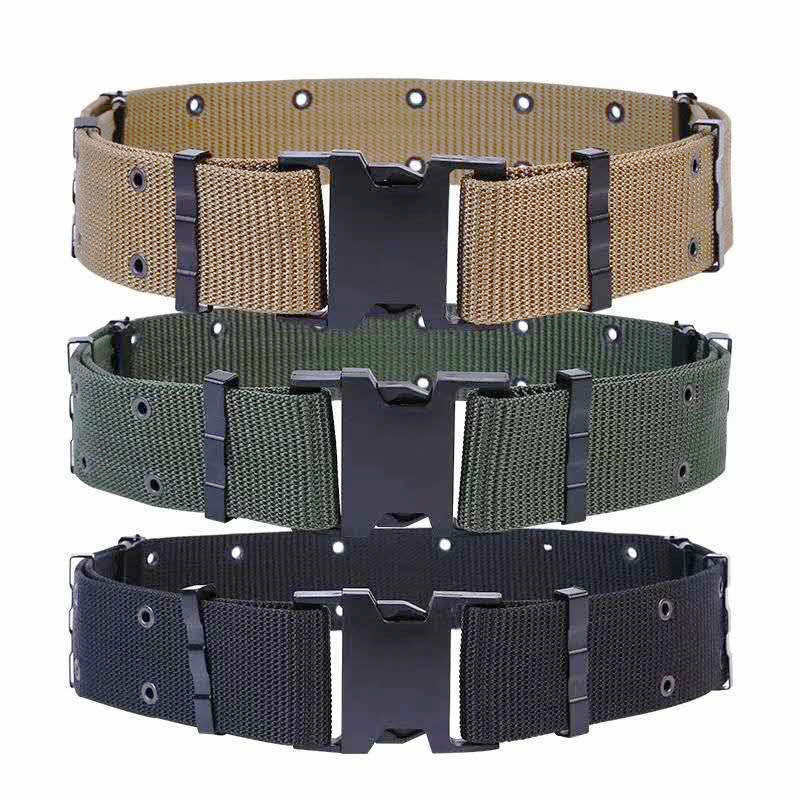 Tactical Combat Police Belt Military Security Combat Webbing with ...
