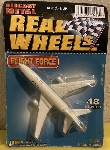 Real Wheels Vintage Diecast Metal Flight Force Air France 1997 Ja-Ru ...