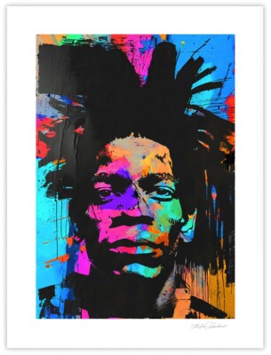 FAMOUS GRAFFITI ARTIST Art Print 18x24 Hand Signed by Artist Stephen ...