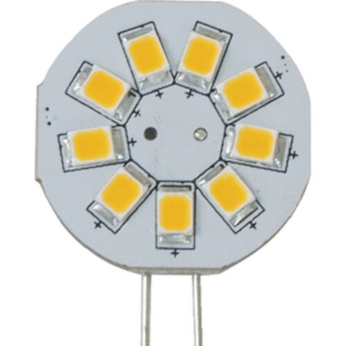 Scandvik Type G4 Wafer Side-Pin Replacement 9 LED Bulb, Cool White | eBay