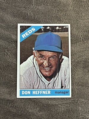 1966 Topps Don Heffner #269 EX-NM Cincinnati Reds | eBay
