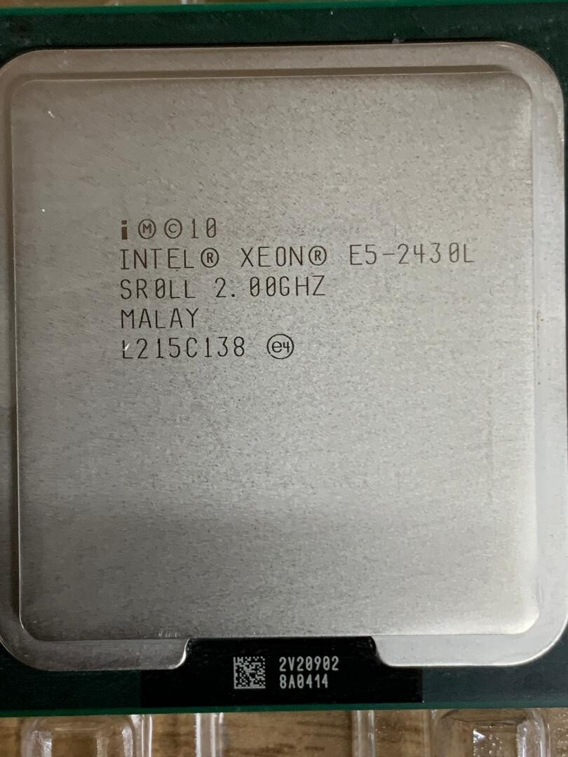 Lot of 2 Intel Xeon E5-2430L SR0LL | eBay