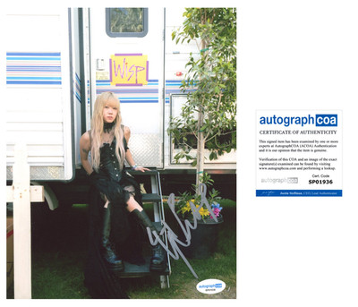 Wisp ‘Pandora’ Music Artist Signed 8x10 Photo Natalie Lu ACOA | eBay