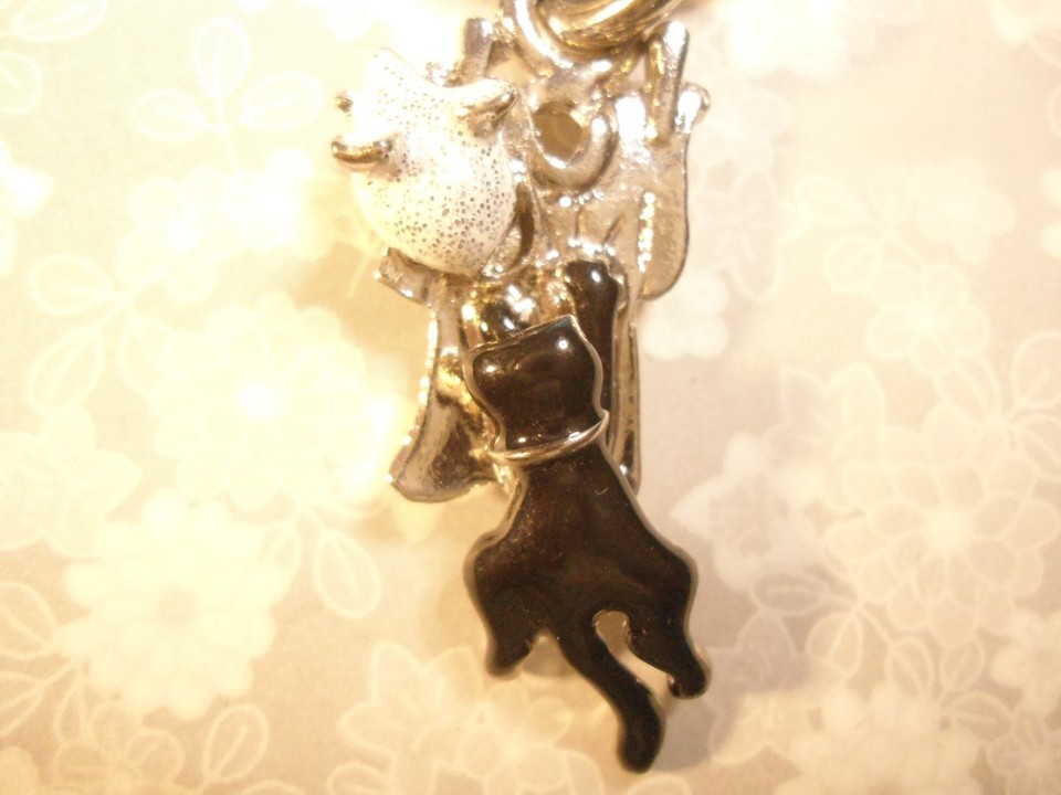 1 Cat and Mouse Movable Key Ring | eBay