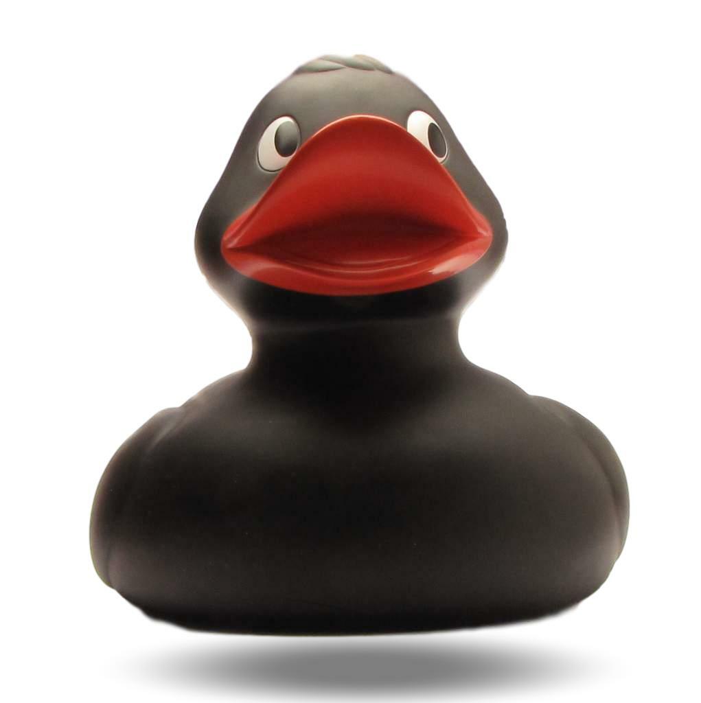 Badeente XXL- Amelie schwarz 31cm Quietscheente Quietscheentchen ...