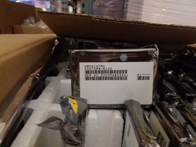 Fujitsu 147 GB,Internal,10000 RPM,2.5" (MBD2147RC) Hard Drive for sale ...