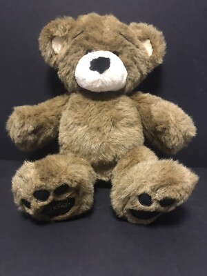 Build A Bear Bearemy Brown Bear Plush 16" Black Eyebrows Signed Paw ...