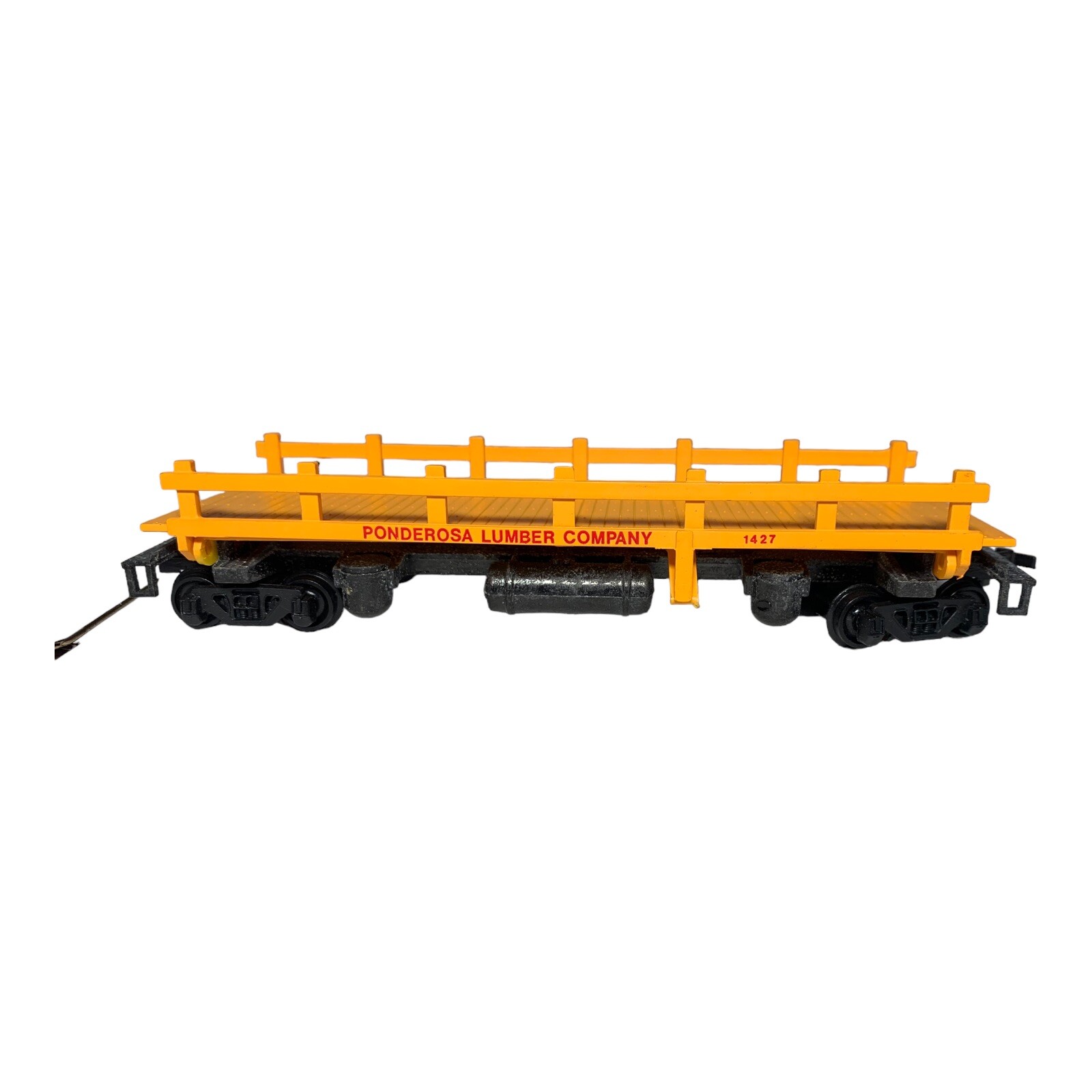 BACHMANN HO scale 1427 PONDEROSA LUMBER CO. OPERATING LOG CAR CAST ...