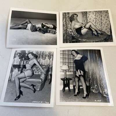 4 Lot of Vintage Original 1960's Nude Risque Photos | eBay