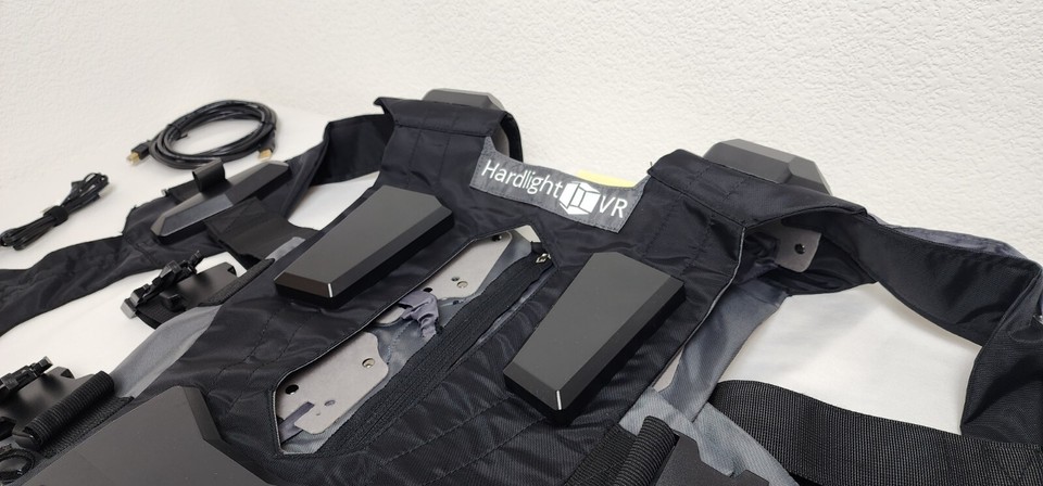 Hardlight VR Suit - Haptic Feedback Motion Tacking Jacket Virtual ...