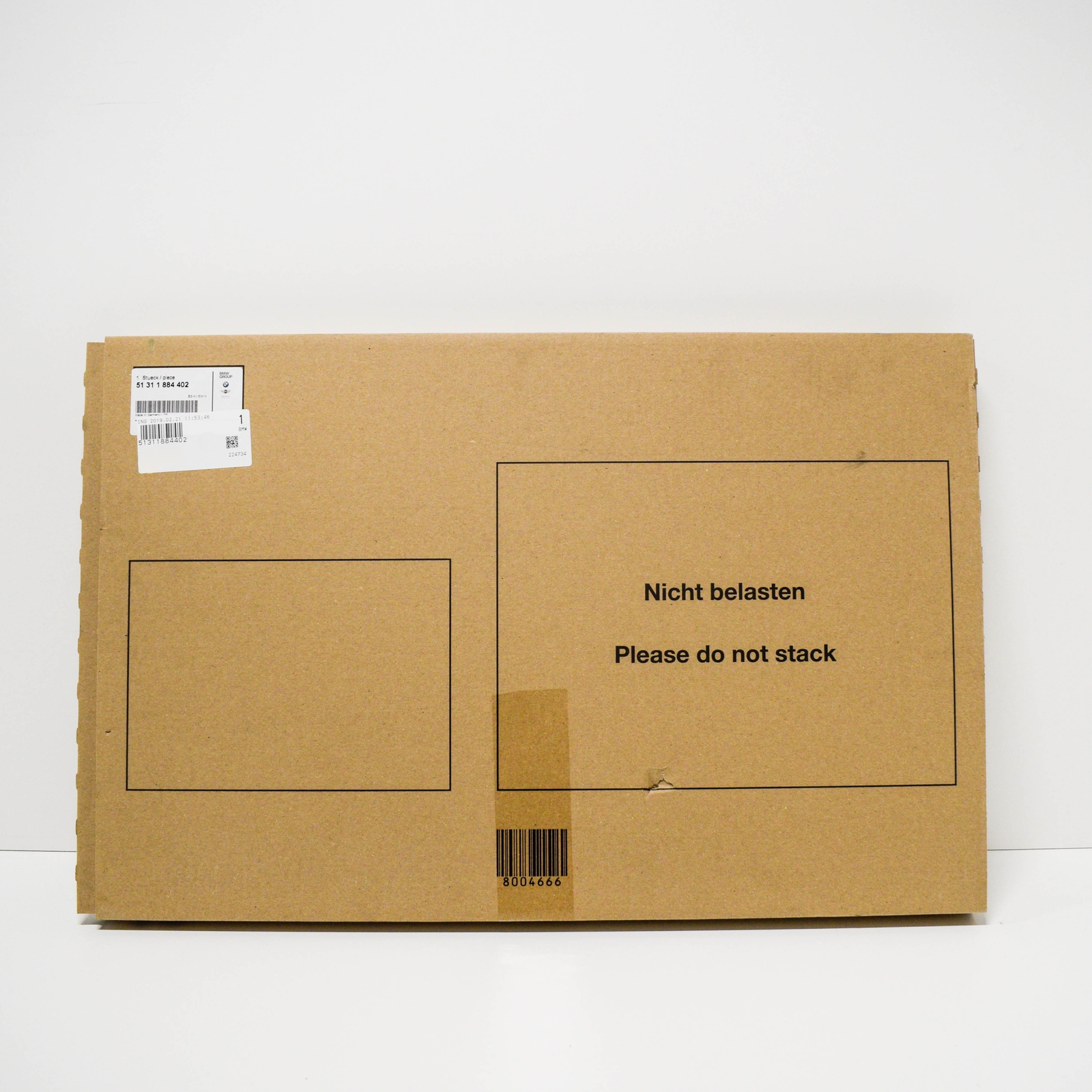 BMW 3 E30 Windshield Moulding Seal Front Chrome 51311884402 NEW GENUINE ...