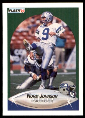 1990 Fleer Norm Johnson Seattle Seahawks #268 | eBay