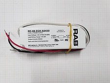 RAB RD-085-A2000 LED Driver 120-277VAC 1.1A Input 21-43VDC 2000mA ...