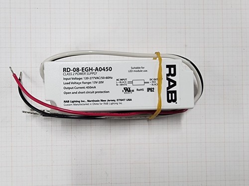 Rab Lighting Rd-08-egh-a0450 450ma 13-20v 9w Constant Current LED ...