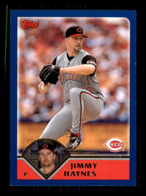 2003 Baseball Topps Jimmy Haynes Cincinnati Reds #542 | eBay
