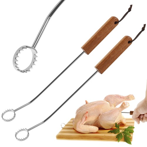 2Pcs Lung Scraper of Chicken Processing 34.8cm Stainless Steel Lung ...