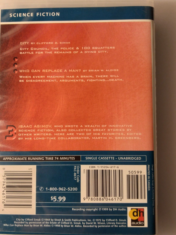 Issac Asimov Audio Book Series Cassette Vol 3 Sci-Fi | eBay