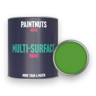 Multi Surface Paint Weatherproof RAL-6018 Yellow Green All Finishes ...