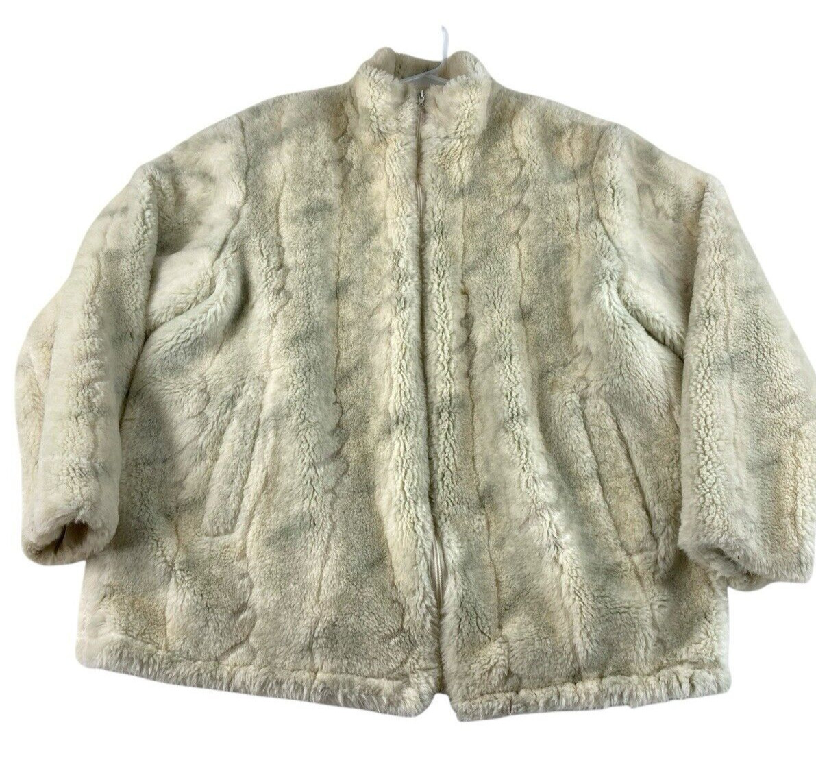 Vintage 1970's Starfire Faux Fur Womens Jacket Size S… - Gem