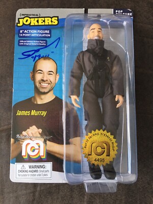 Signed Impractical Jokers Pop Culture James Murray 8" Action Figure ...