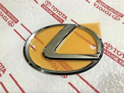 *NEW OEM LEXUS SC400 SC300 CHROME HOOD EMBLEM BONNET 1992-2000 FRONT L ...