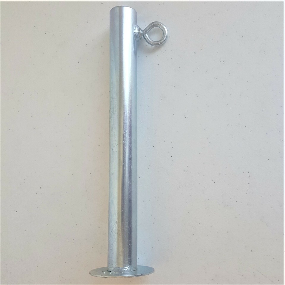 8pc Cement Foot pads 1" Heavy Duty Canopy Carport Patio Fitting (FCWB ...