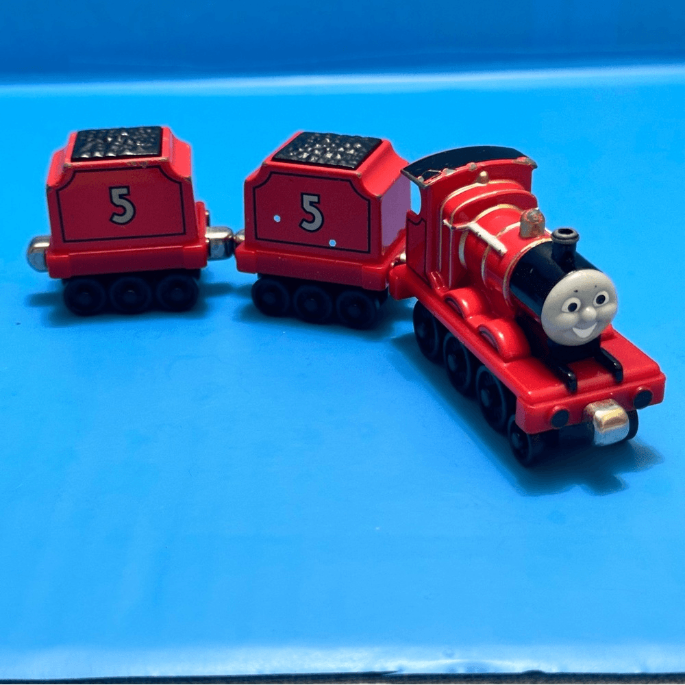 Thomas & Friends Diecast Metal Train JAMES & JAMES TENDERS | eBay