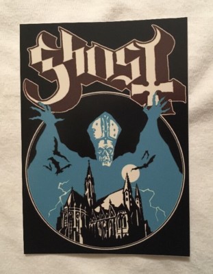 Ghost Band Sticker | eBay