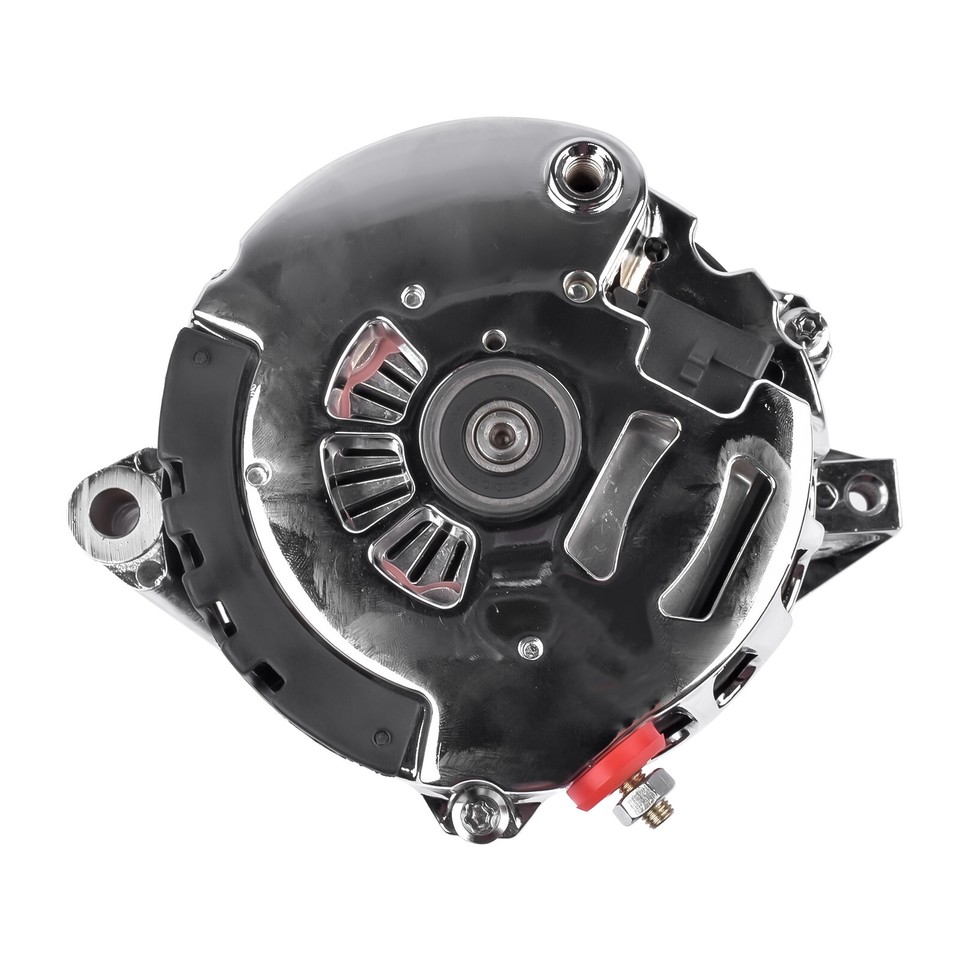 1985-1993 Chevy GM BBC SBC 305 350 396 454 12V Chrome 180A Alternator 1 ...