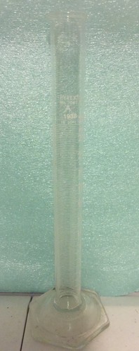 Pyrex® #3062 A 1938 Single Metric Scale, Glass Graduated Cylinder, 25ml ...
