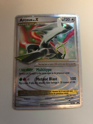Arceus Lv.X 95/99 Arceus Ultra - Rare Holo - Foil Pokémon Card - Very ...