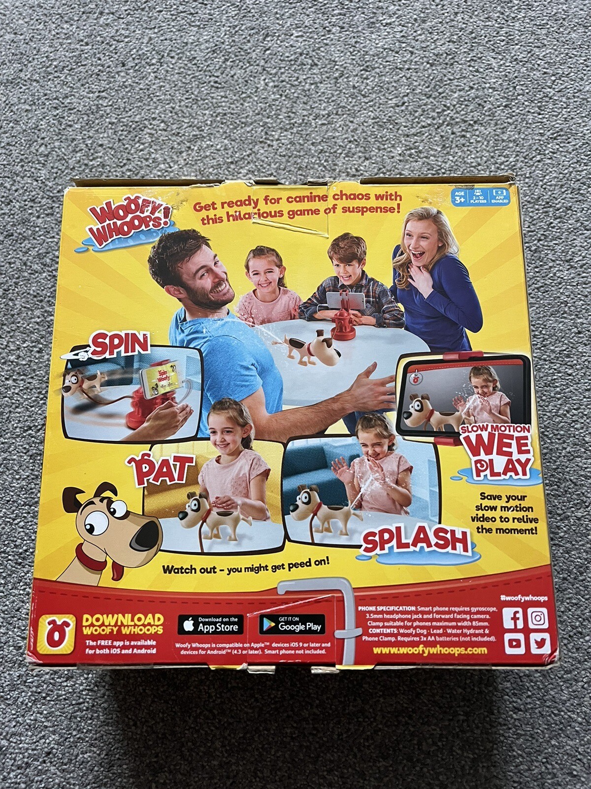 Woofy Whoops Fun Dog Game of Chance for All Family Kids Children Party ...