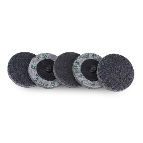 5 Pack - 2" Inch Unitized Quick Change Discs 3SF S/C Fine Polishing ...
