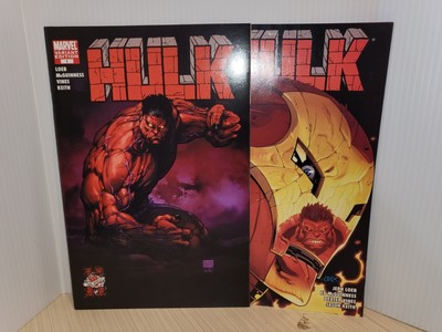 Hulk #1 Wizard World Turner Variant & #2: 1st Red Hulk and A-Bomb ...