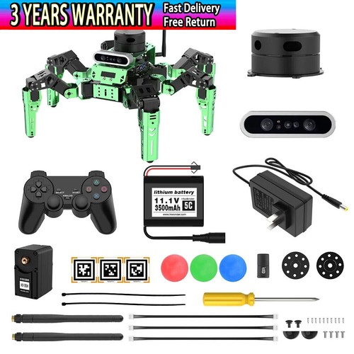 Hiwonder JetHexa ROS Hexapod Robot Smart Robot Advanced Kit with Depth ...